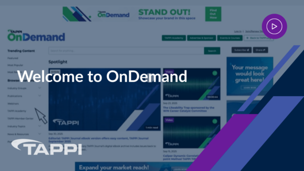 TAPPI OnDemand